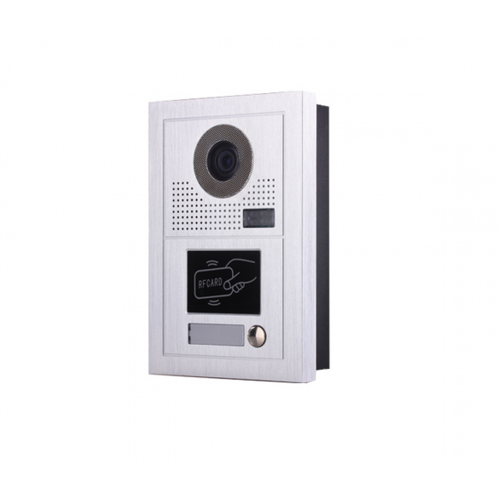 Portier interphone 2 entrées Modern 2 fils 1 appartement / 2 platines ...