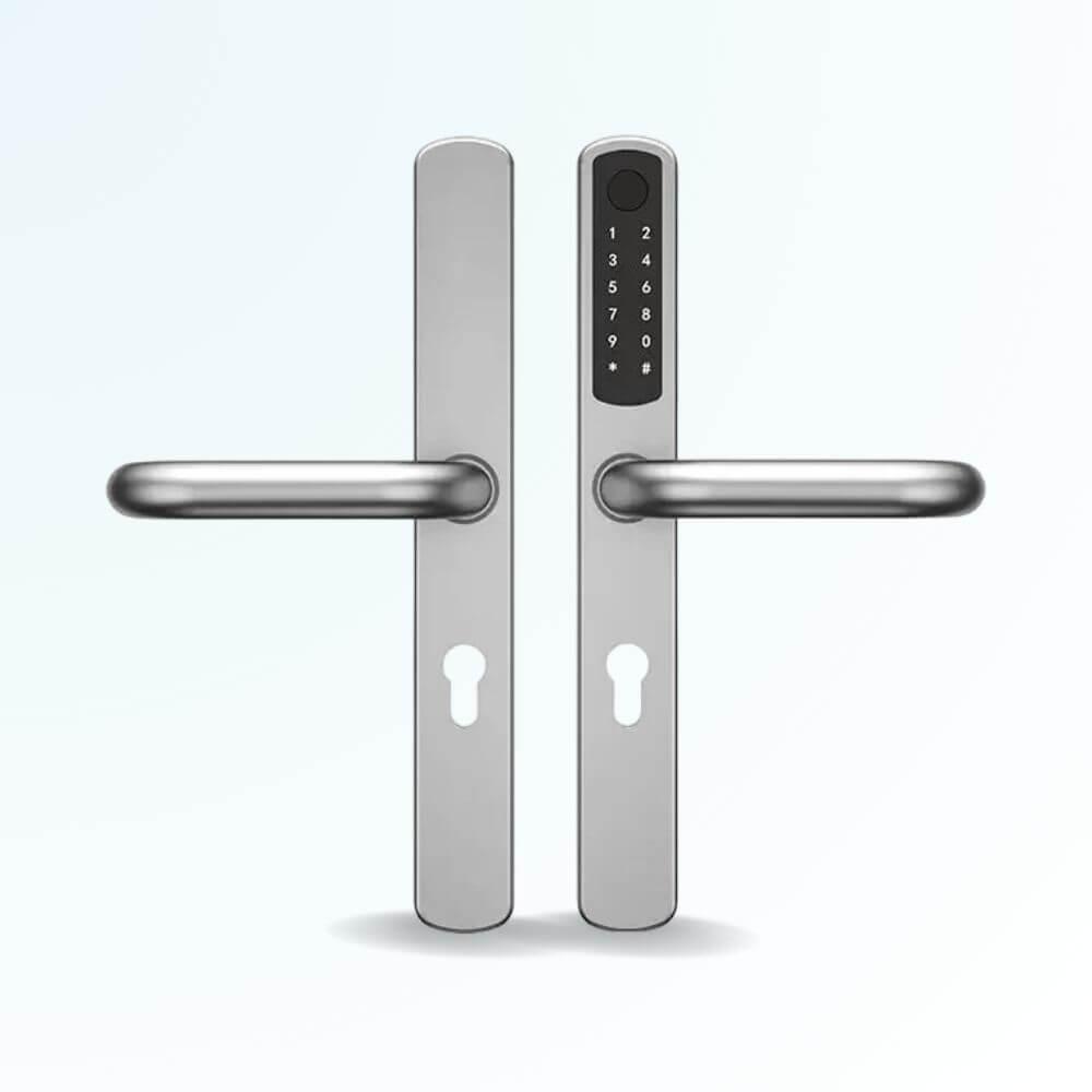 Serrure connectée LOCKY-9 v2 biométrique, code, badge et bluetooth - BT Security