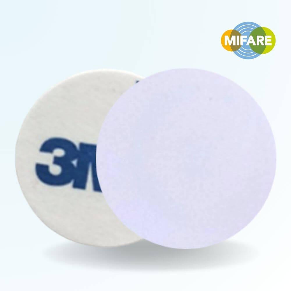 Sticker RFID Mifare 13,56 MHz - rond 25mm - BT Security